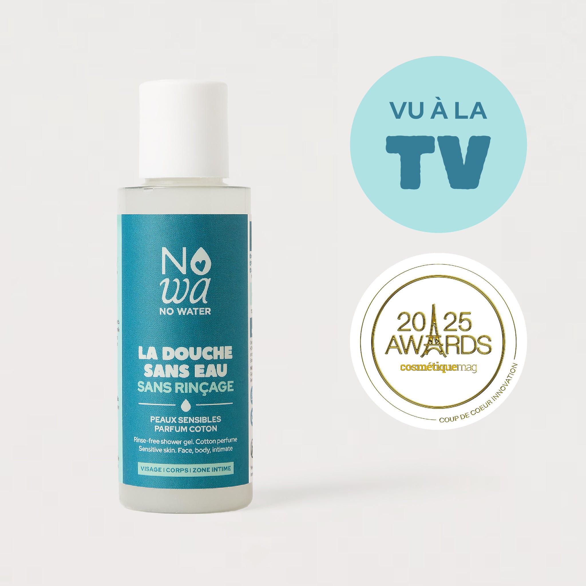 Découvrez NOWA NO WATER, la douche sans eau – Nowa No Water