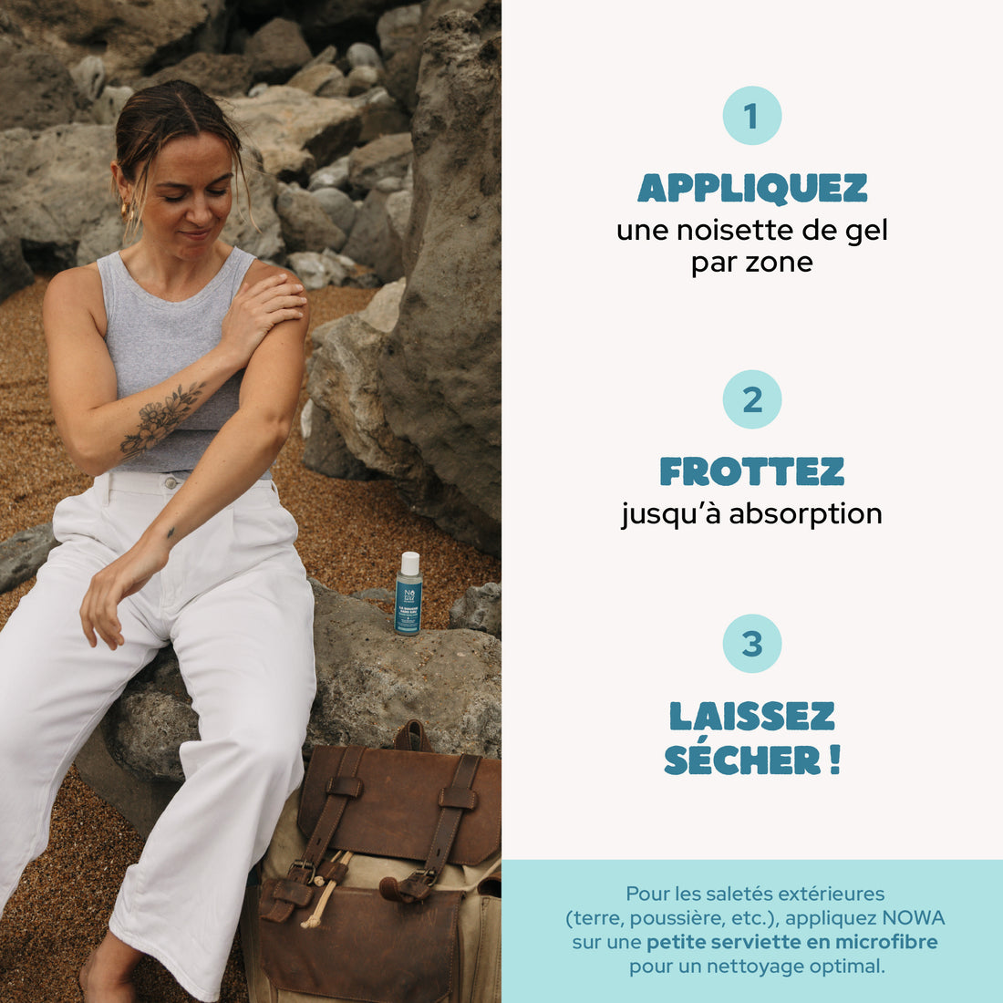 Découvrez NOWA NO WATER, la douche sans eau – Nowa No Water